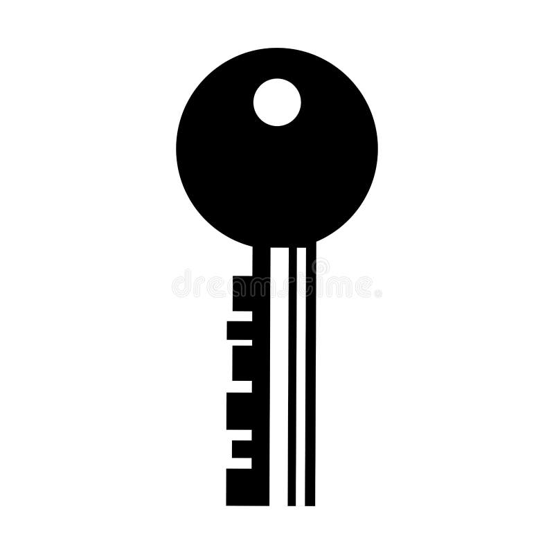 Icône D'isolement Par Porte Principale Illustration de Vecteur ...