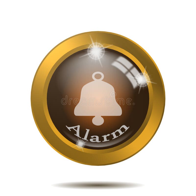 Icône De Bell, Signe, Illustration Illustration Stock - Illustration of ...