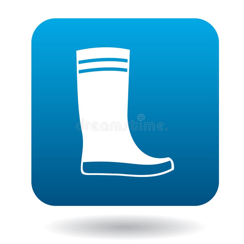 Icône De Botte Dans Le Style Simple Illustration de Vecteur ...