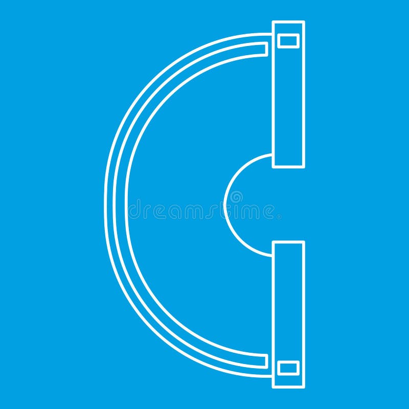 Icône De Conduite D'eau, Style D'ensemble Illustration de Vecteur ...