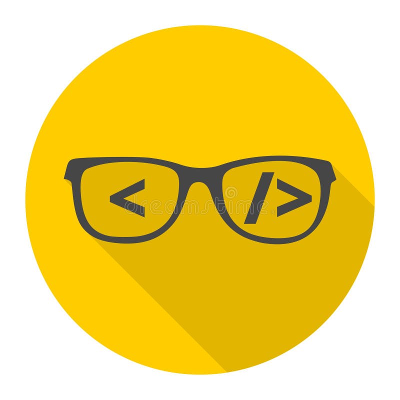 Icône De Signe De Codeur Symbole De Programmeur Illustration de Vecteur ...