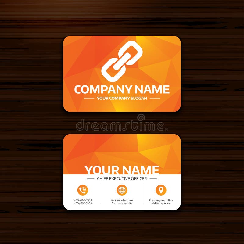 Icône De Signe De Lien Symbole De Lien Hypertexte Illustration de ...