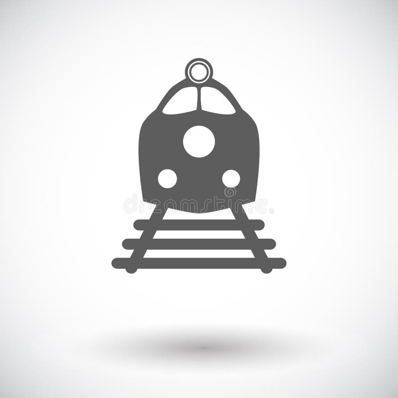 Icône de train illustration de vecteur. Illustration du locomotive ...