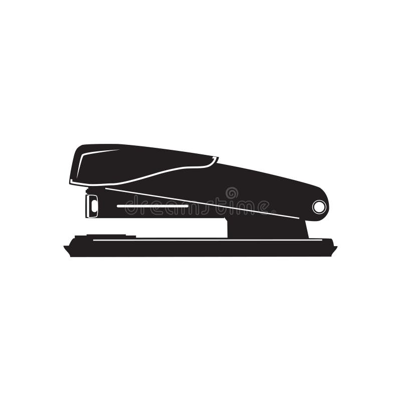 Icône De Vecteur D'agrafeuse Dans Le Style Plat Illustration de Vecteur ...
