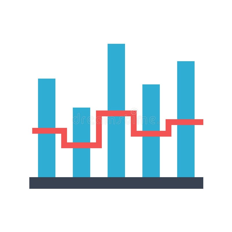 Icône De Vecteur D'histogramme Illustration de Vecteur - Illustration ...