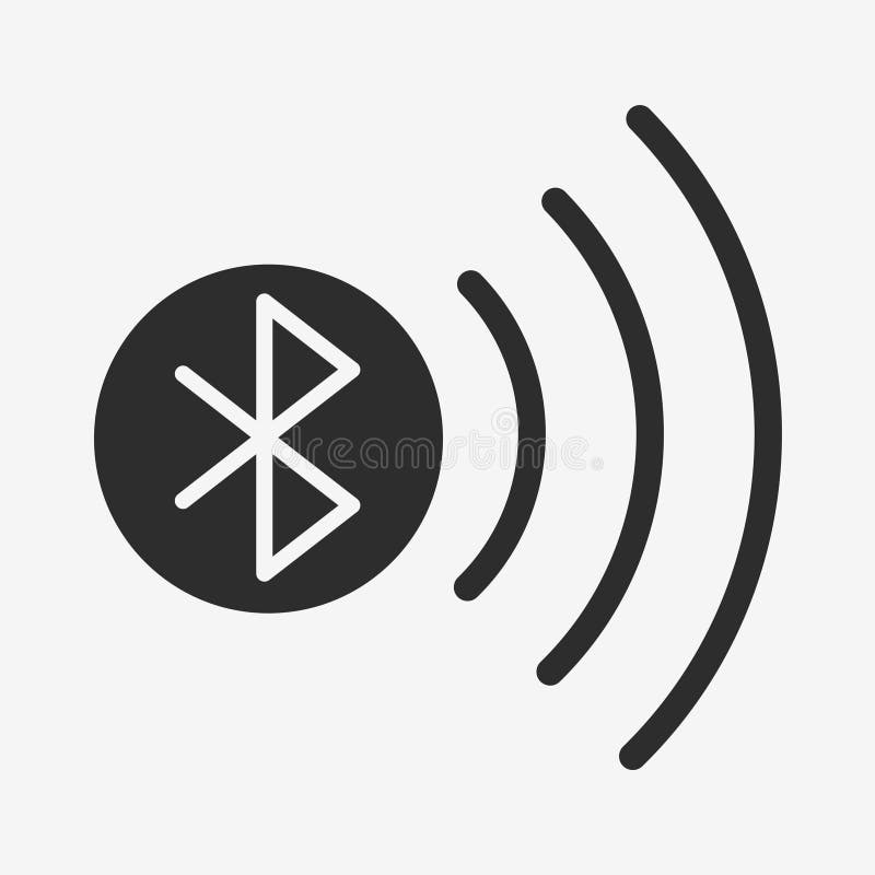 Icône De Vecteur De Bluetooth Photo éditorial - Illustration du medias ...