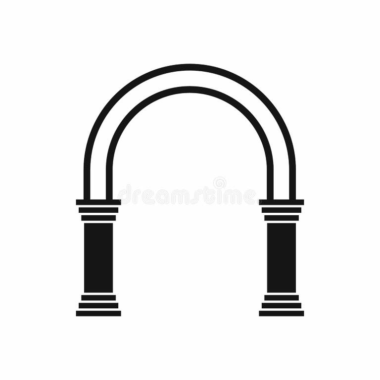 Icône De Voûte, Style Simple Illustration de Vecteur - Illustration du ...