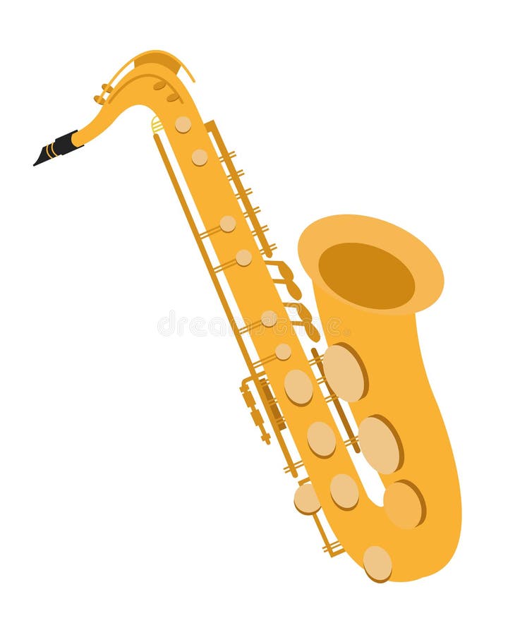 Bande Dessin?e D'ic?ne De Saxophone Illustration de Vecteur - Illustration du alto, bande: 149492292