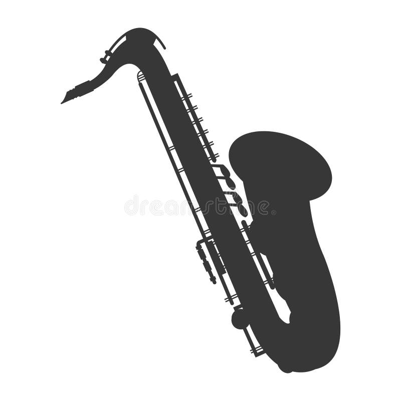 Bande Dessin?e D'ic?ne De Saxophone Illustration de Vecteur - Illustration du alto, bande: 149492292