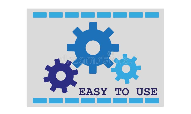 Icône facile à utiliser illustration stock. Illustration du neuf - 39090348