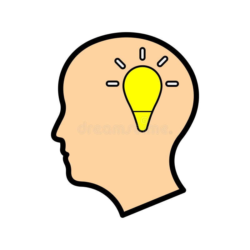 Icône Intelligente De Personne Illustration Stock - Illustration du ...