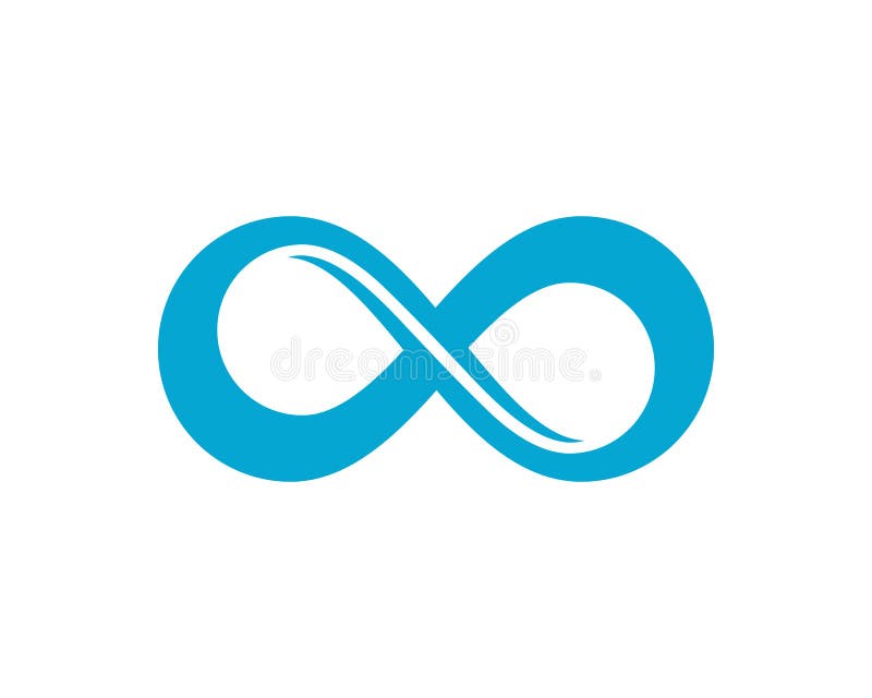 Icône Logo Design Element D'infini Illustration de Vecteur ...