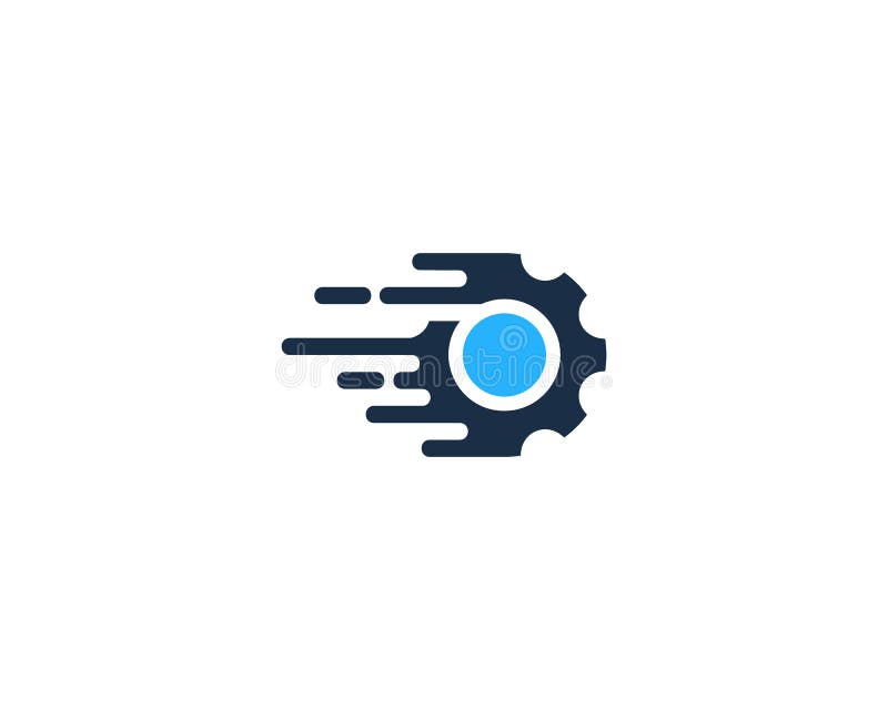 Icône Rapide Logo Design Element De Vitesse De Vitesse Illustration de ...
