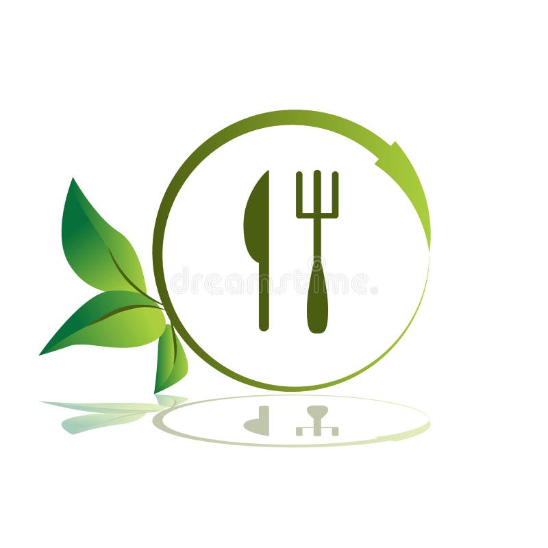 Symbole de repas illustration de vecteur. Illustration du logo - 46517782