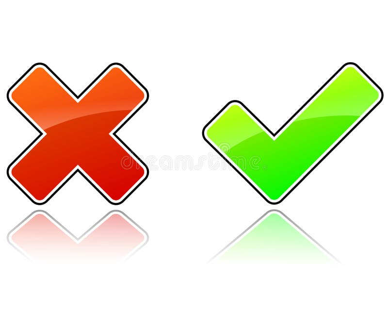 Icônes de validation illustration de vecteur. Illustration du checklist ...