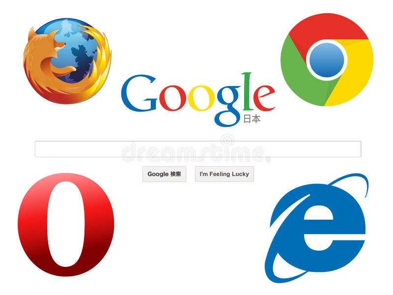 Icônes de web browser photo stock éditorial. Illustration du vitesse ...