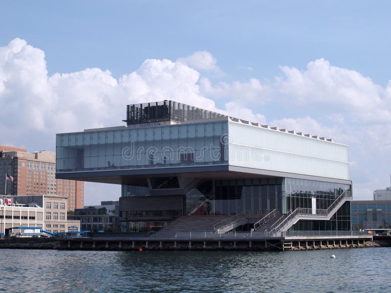 ICA Boston Art Musuem editorial photo. Image of design - 14634286