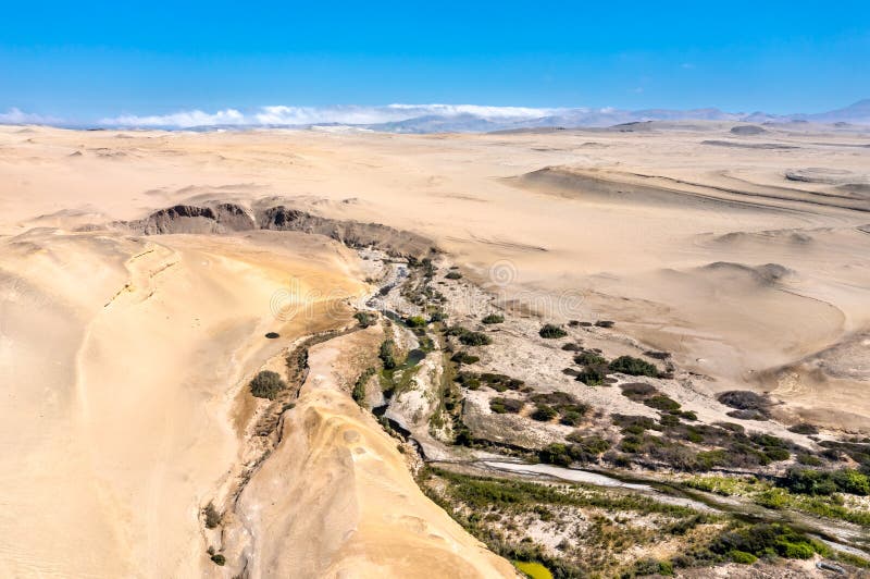 Ica River at Canyon De Los Perdidos in Peru Stock Photo - Image of park ...