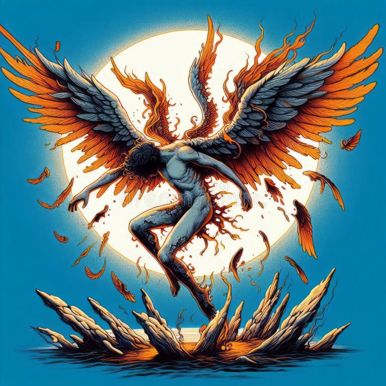 Icarus Stock Illustrations – 465 Icarus Stock Illustrations, Vectors ...