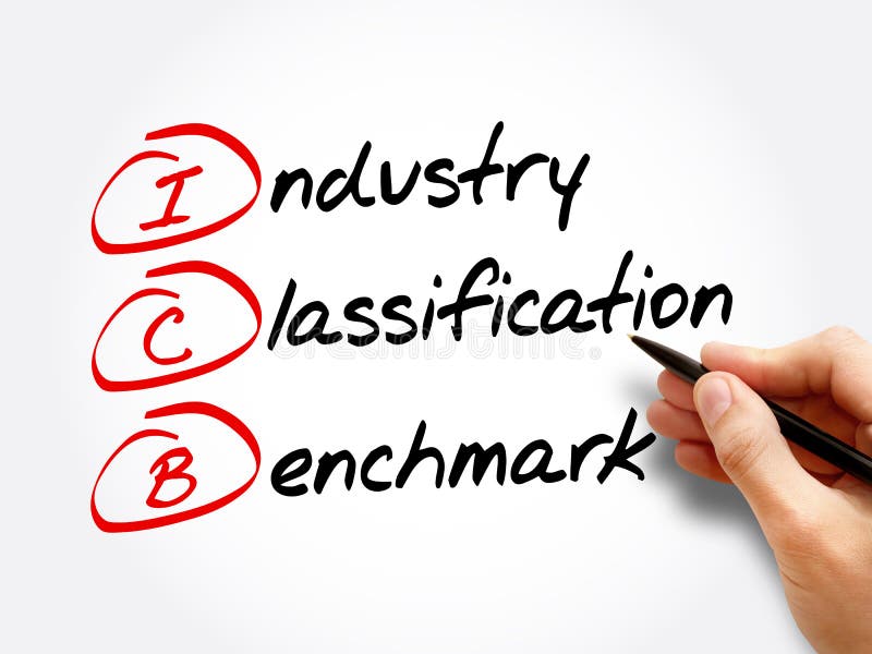 ICB - Industry Classification Benchmark Acronym Stock Photo - Image of ...