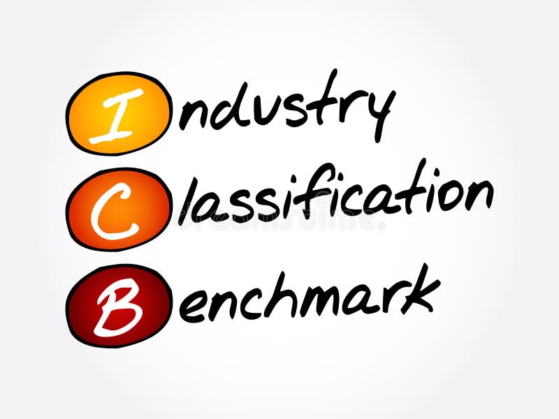 ICB - Industry Classification Benchmark Acronym Stock Illustration ...