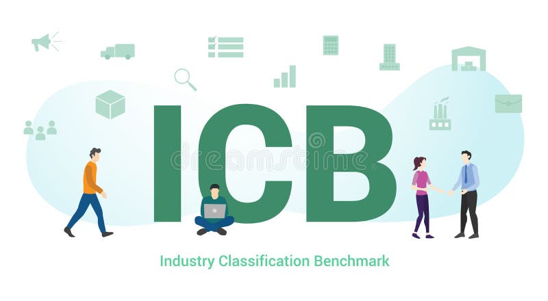 Icb Industry Classification Benchmark Concept with Big Word or Text and ...