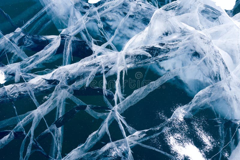 Ice stock image. Image of pattern, damaged, bizarre, freeze - 20093847