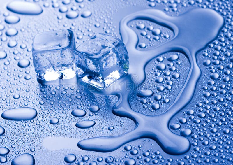 Ice stock photo. Image of beverage, freezer, square, melt - 1316190