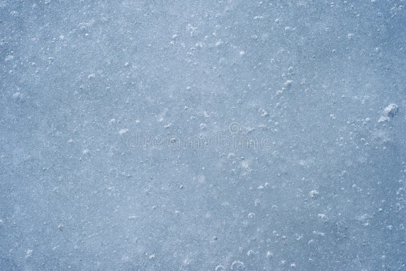 Ice with Air Bubbles of a Blue Shade. Textured Abstract Natural ...