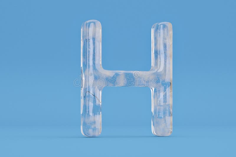 Ice Font Letter H 3d Stock Illustrations – 90 Ice Font Letter H 3d ...