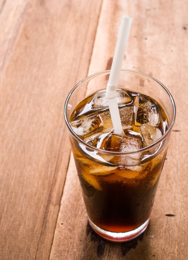 Ice americano drink stock photo. Image of black, thai - 57088364