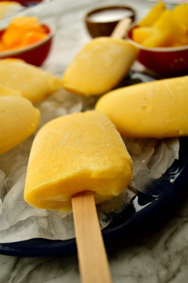 Mango based pop stock image. Image of overhead, lollipop - 164775467