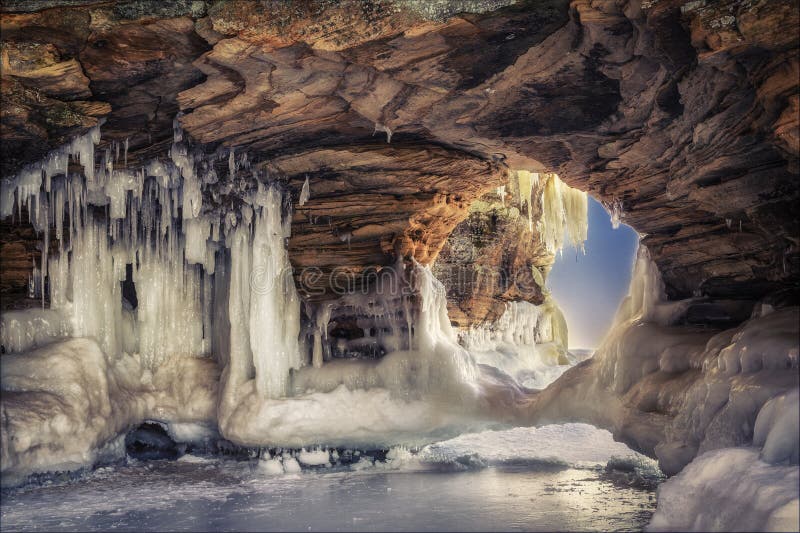 Ice Arch stock photo. Image of apostle, natural, caves - 51328532
