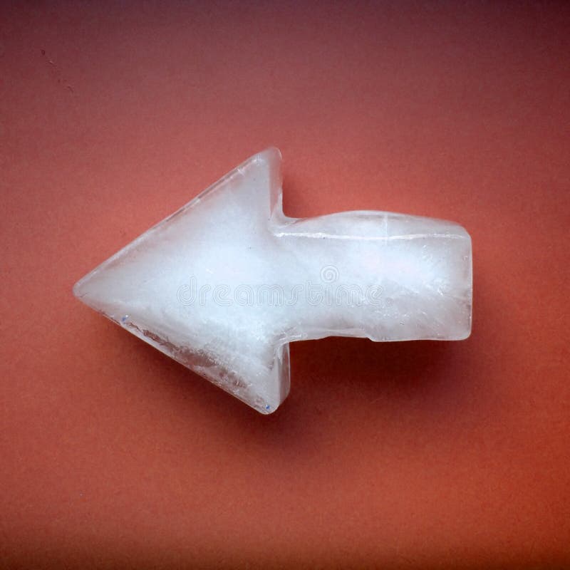 Ice Arrow stock photo. Image of drink, pointer, background - 4985764