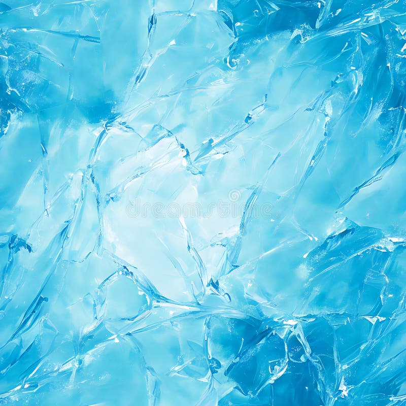 Ice Background Design, Seamless All Sides Stock Illustration ...