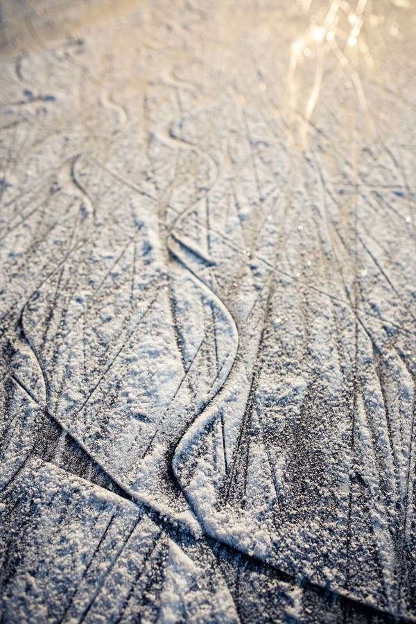 Ice Background. Ice Surface Texture Stock Image - Image of skating ...