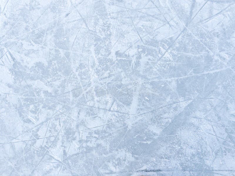 Ice Background with Marks from Skating and Hockey. Stock Photo - Image ...
