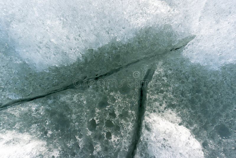 Ice Background Texture on the River Lake. Nature Background. Arctic Ice ...