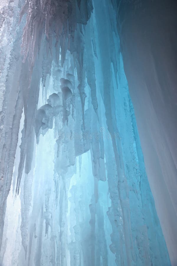 Ice fall background stock image. Image of blue, outdoors - 12049457