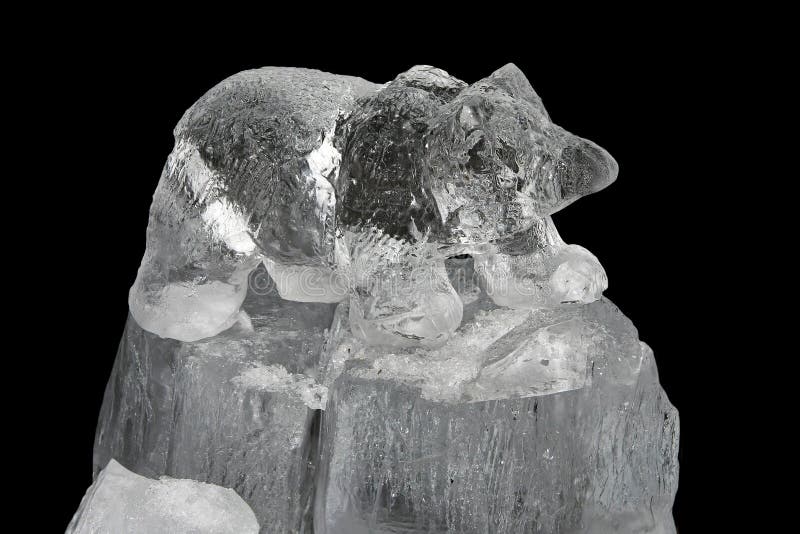 Ice bear stock image. Image of solid, sculpture, carving - 6972517