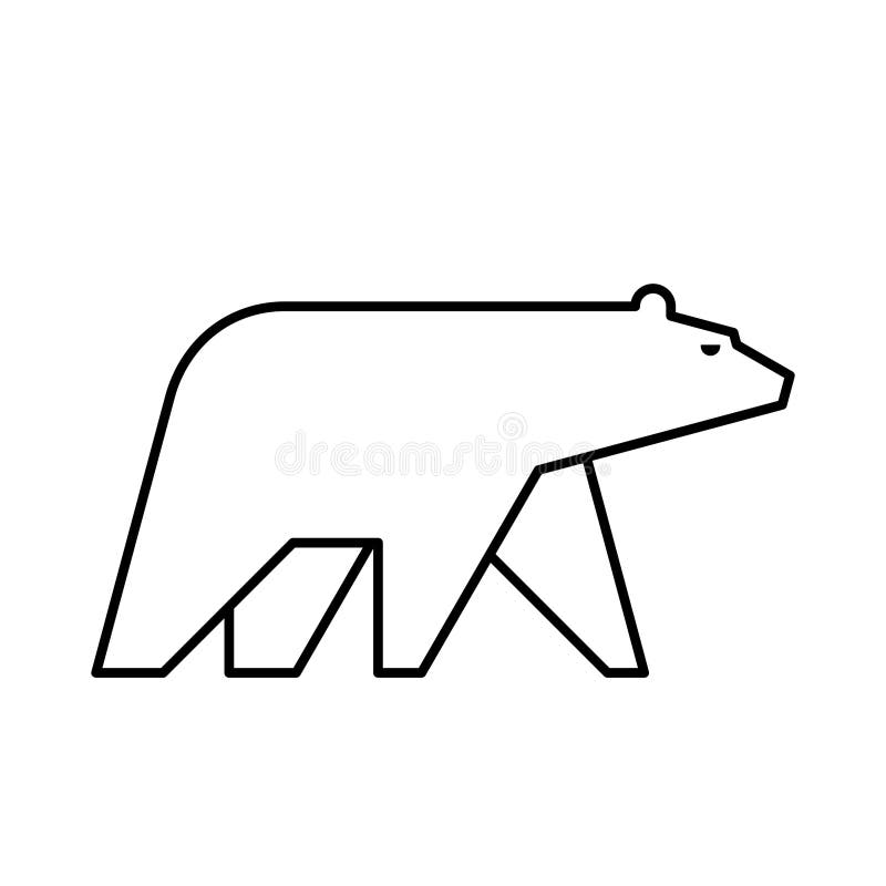 Ice Bear Logo stock vector. Illustration of wildlife - 260041230