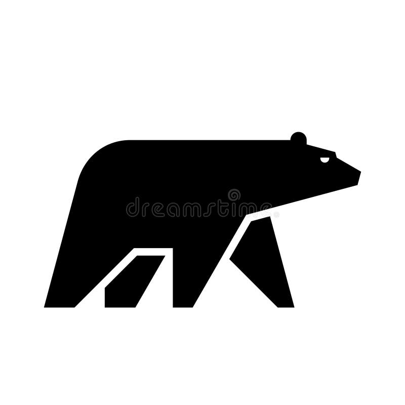 Ice Bear Logo stock vector. Illustration of cartoon - 259970459