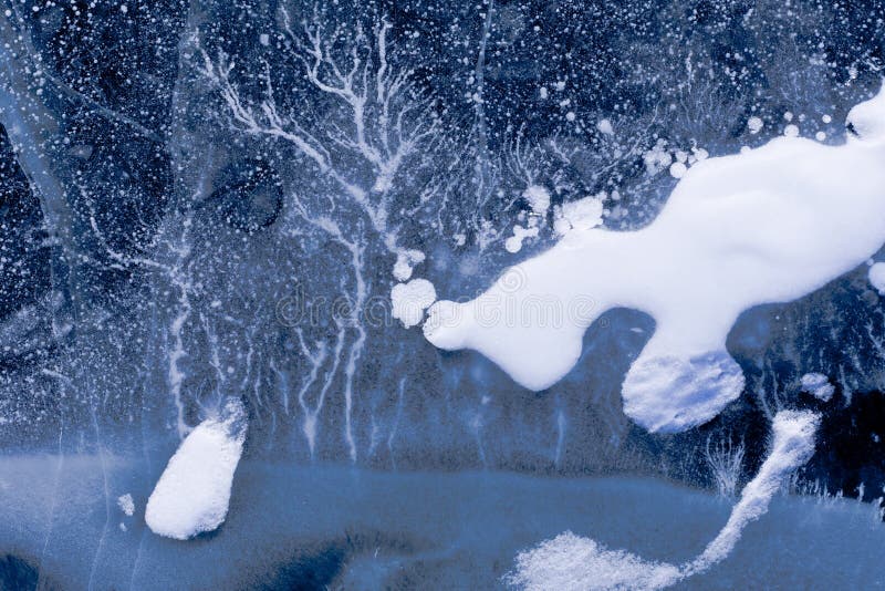 Ice Texture Original Beautiful Blue Design Pattern Stock Photo - Image ...