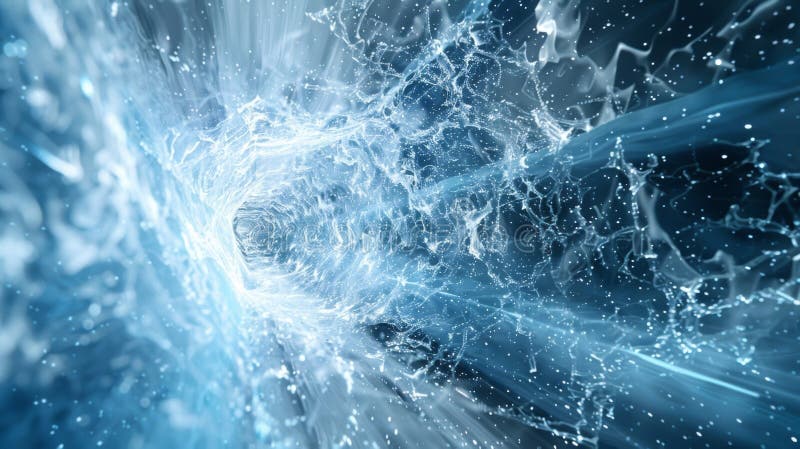 The Ice Beneath the Particles Feet Represents the Higgs Field a ...