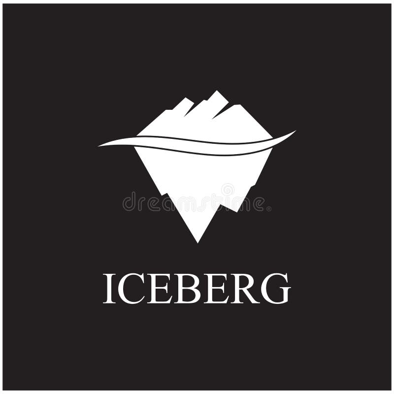 Ice Berg Logo Template Vector Symbol Nature Stock Illustration ...