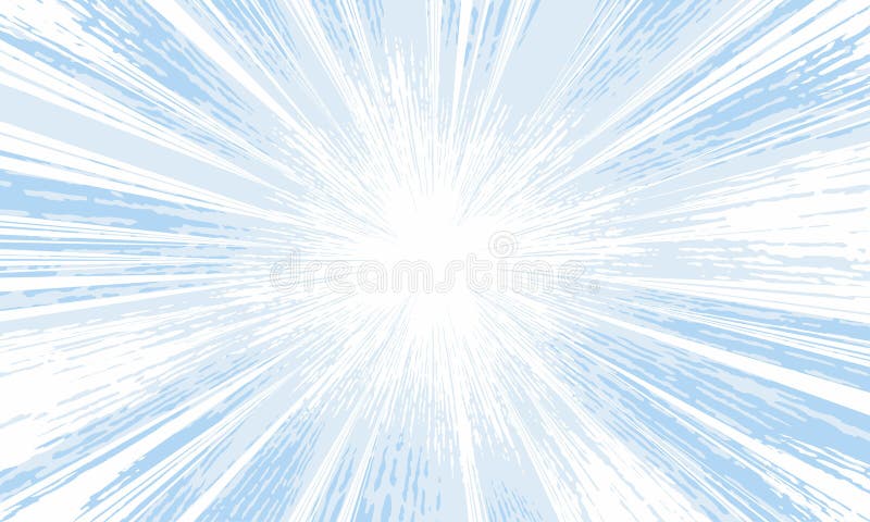 Ice Blast Grunge Explosion Vector Abstract Background with Manga Rays ...