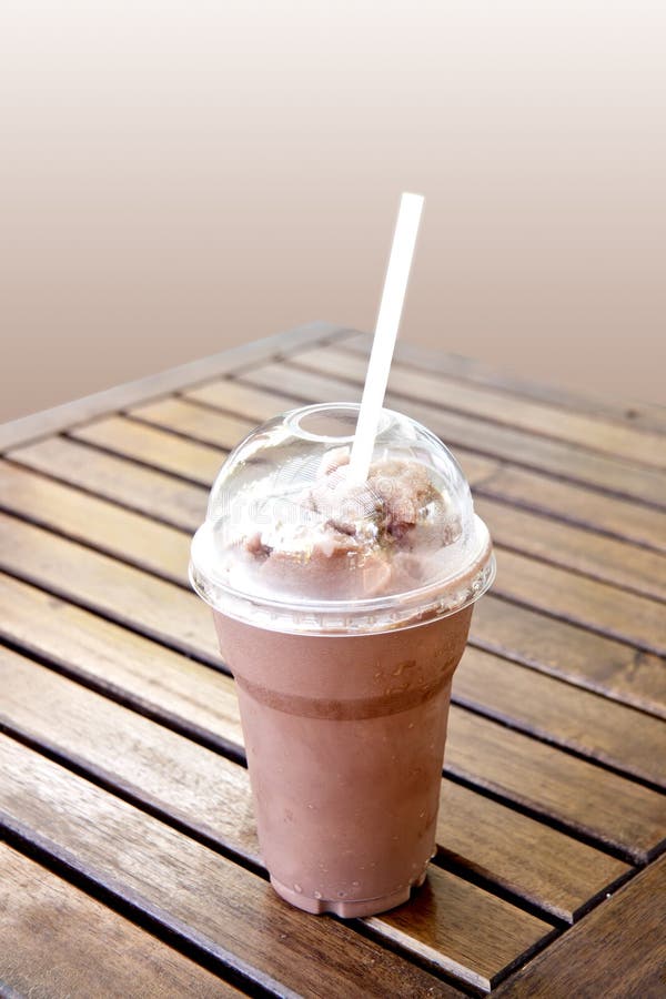 Ice Blended Chocolate stock image. Image of blended, delicious - 16853221