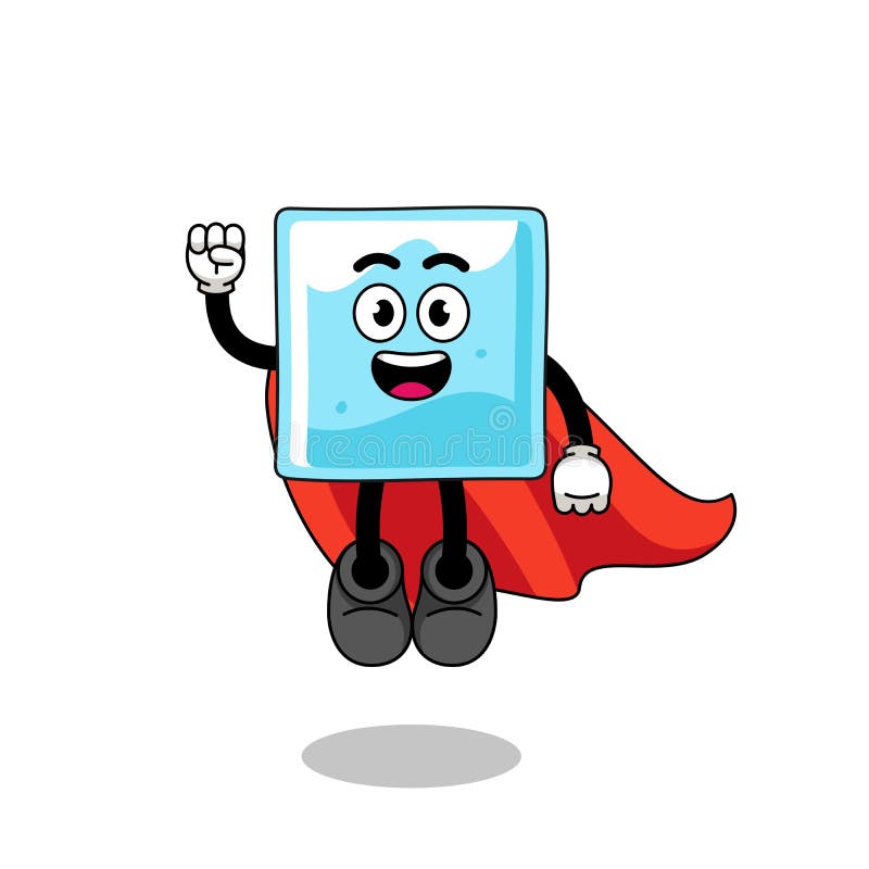 Cartoon Block Ice Character Stock Illustrations – 243 Cartoon Block Ice ...