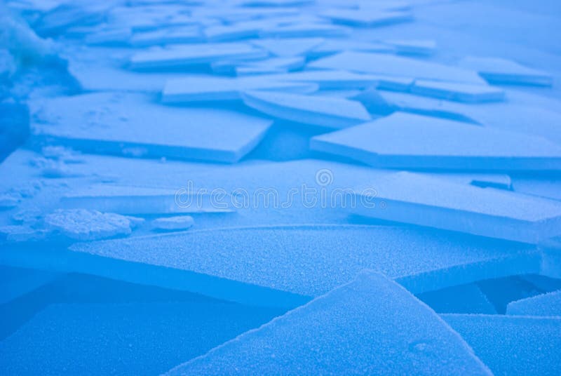 Ice blue stock photo. Image of water, snow, winter, pieces - 7571938