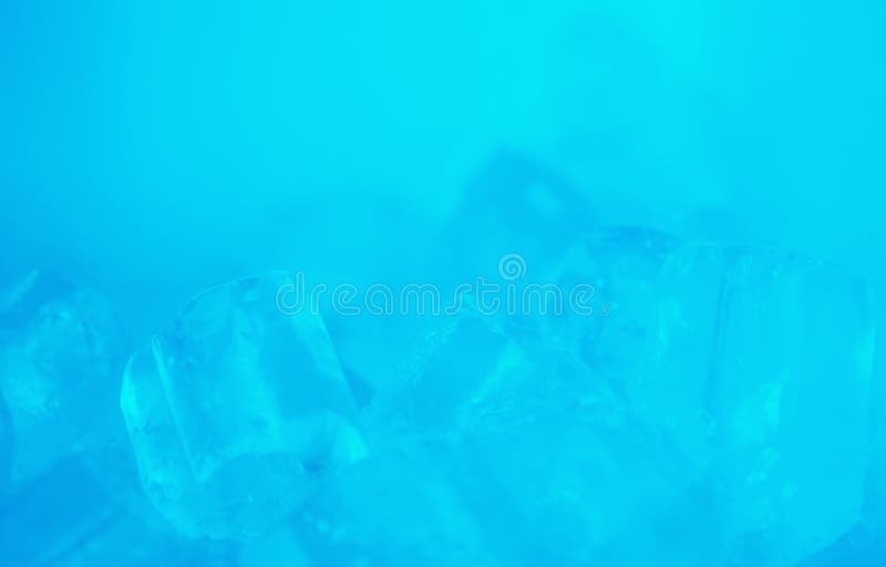 Ice in Blue Color Background Stock Photo - Image of crystal, arctic ...